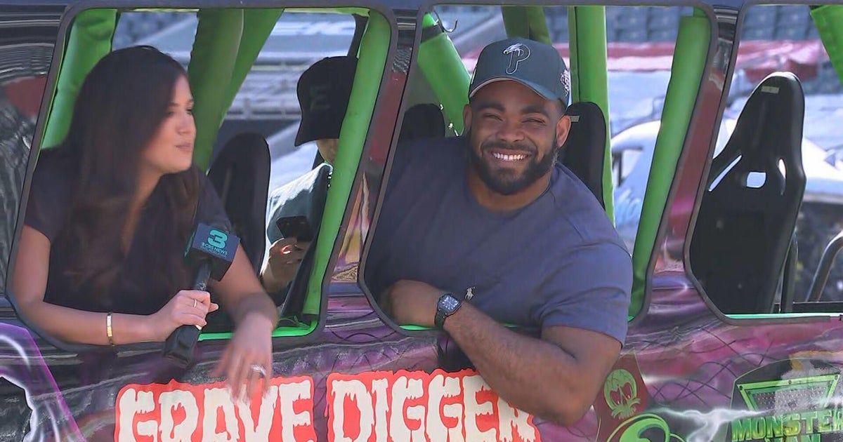 Monster Jam motors into Lincoln Financial Field on Saturday - CBS ...