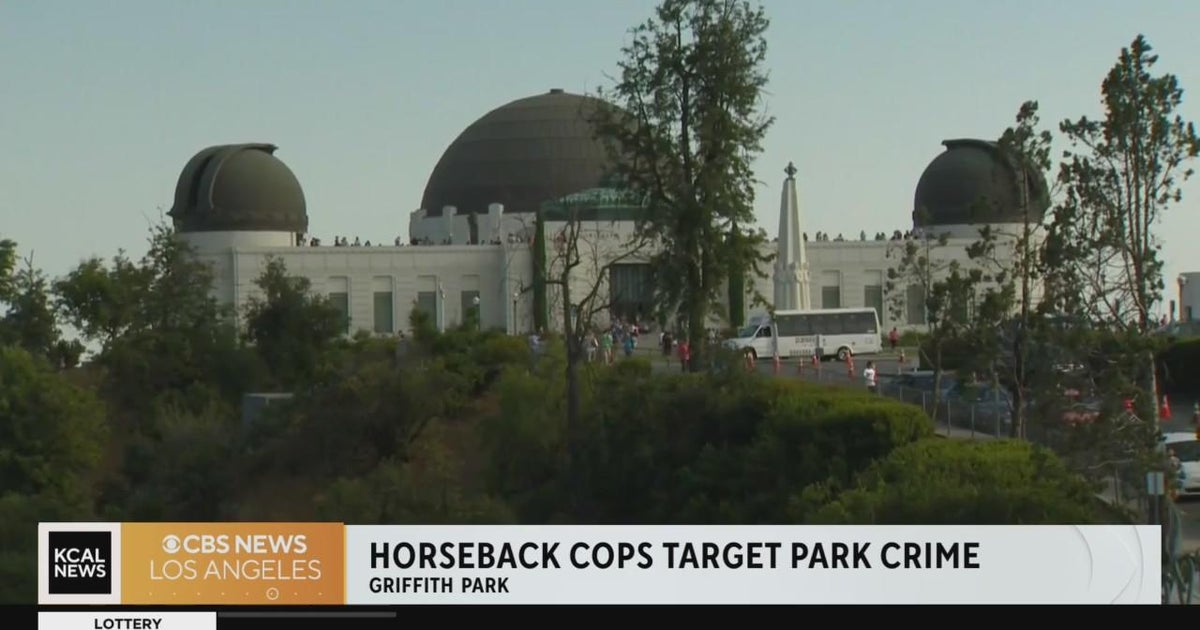LAPD deploys its Mounted Unit to the Griffith Observatory to curb crime ...