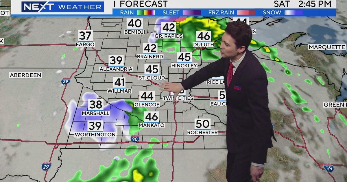 NEXT Weather: Cold, wet weekend with snow expected Sunday - CBS Minnesota