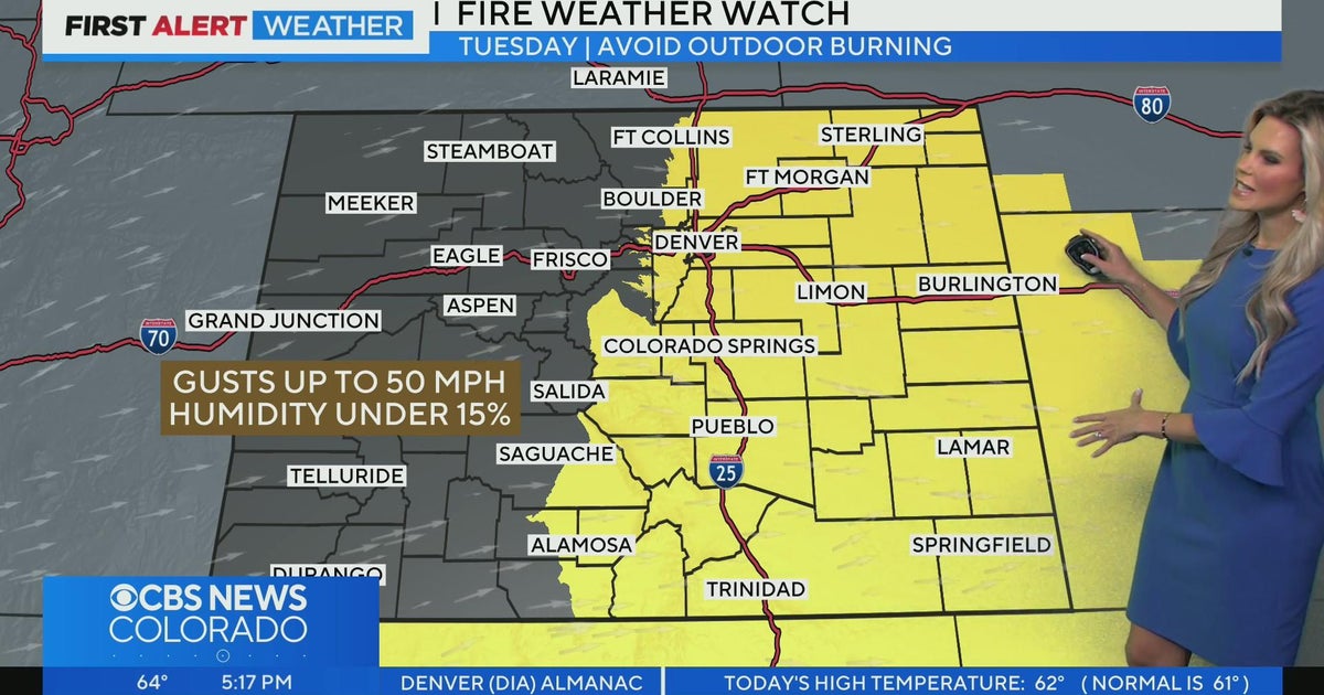 Fire Danger Returns To Colorado This Week - CBS Colorado