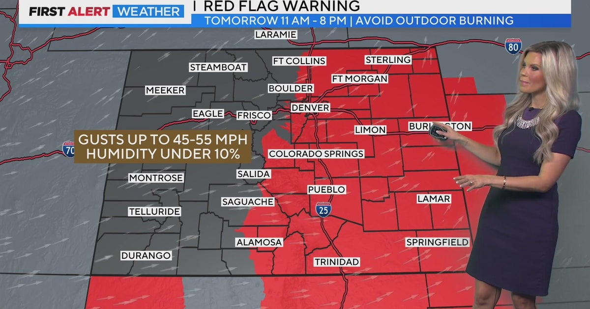 High Fire Danger With Strong Wind, Warm Temperatures, And Dry ...