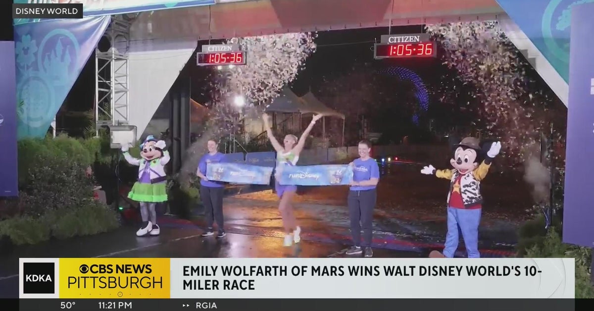 Woman from Mars wins Disney World's 10-miler race - CBS Pittsburgh