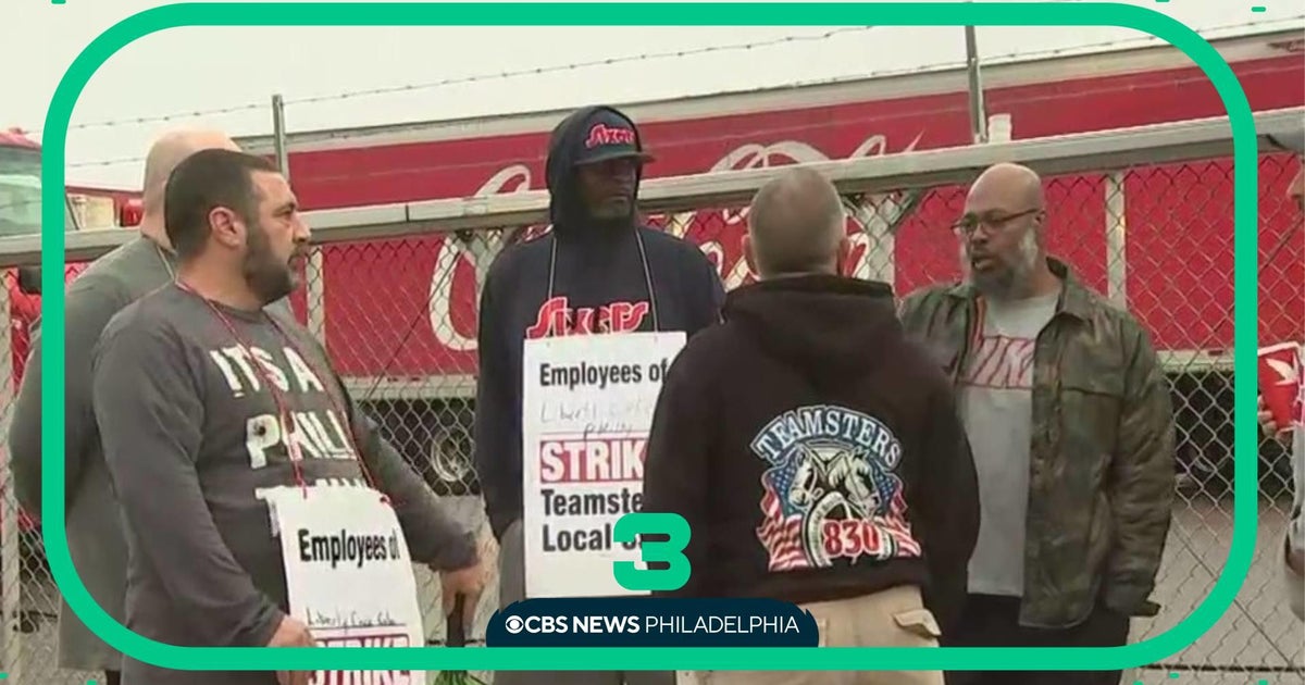 Members of Teamster Local 830 strike against Liberty Coca-Cola plant ...