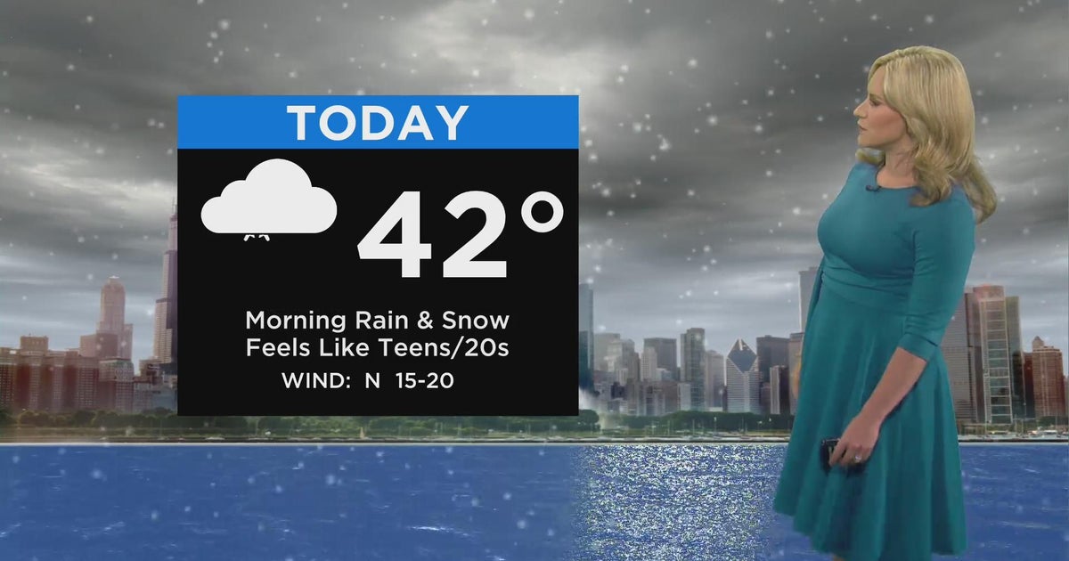 Chicago First Alert Weather: Morning rain and snow - CBS Chicago