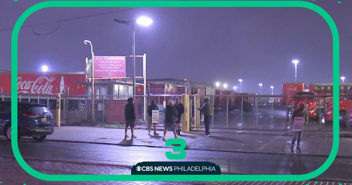 Coca-Cola workers Philadelphia strike continues for 2nd day - CBS ...