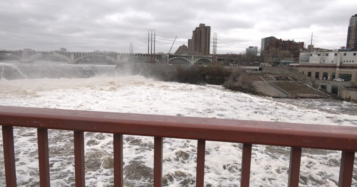 Several Minnesota rivers set to crest in coming days - CBS Minnesota