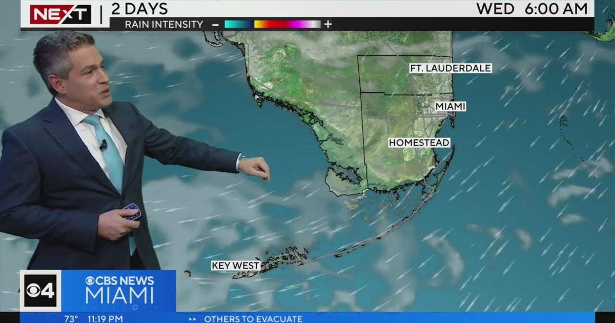 NEXT Weather forecast for Tuesday 4/18/23 11PM - CBS Miami