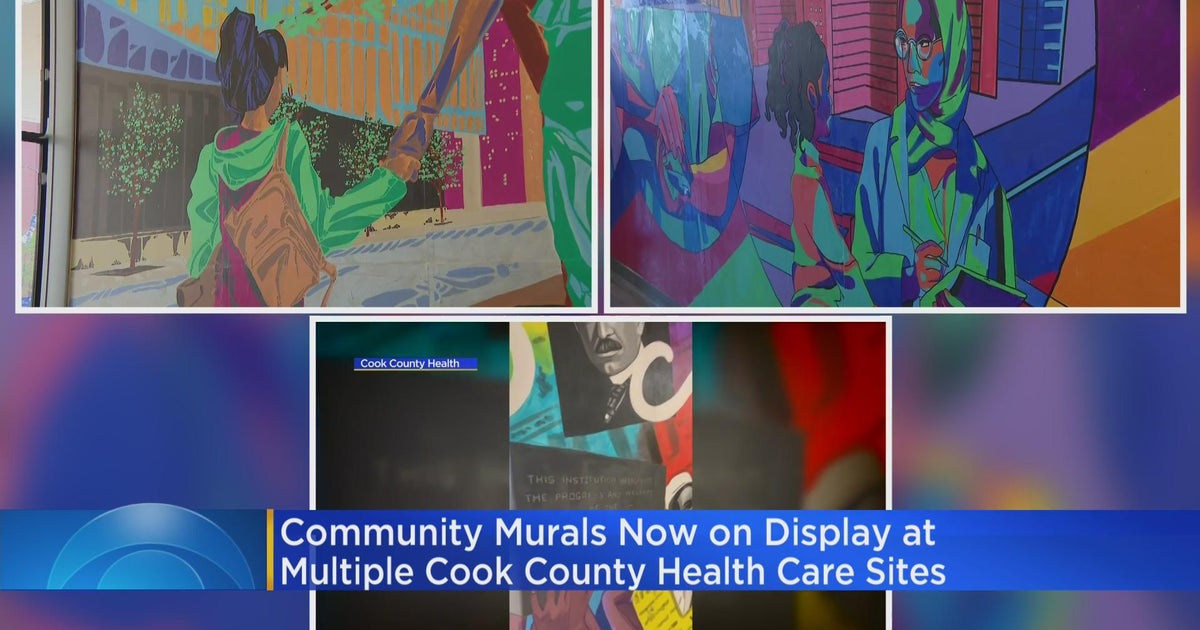 Community murals now on display at multiple Cook County Health sites ...