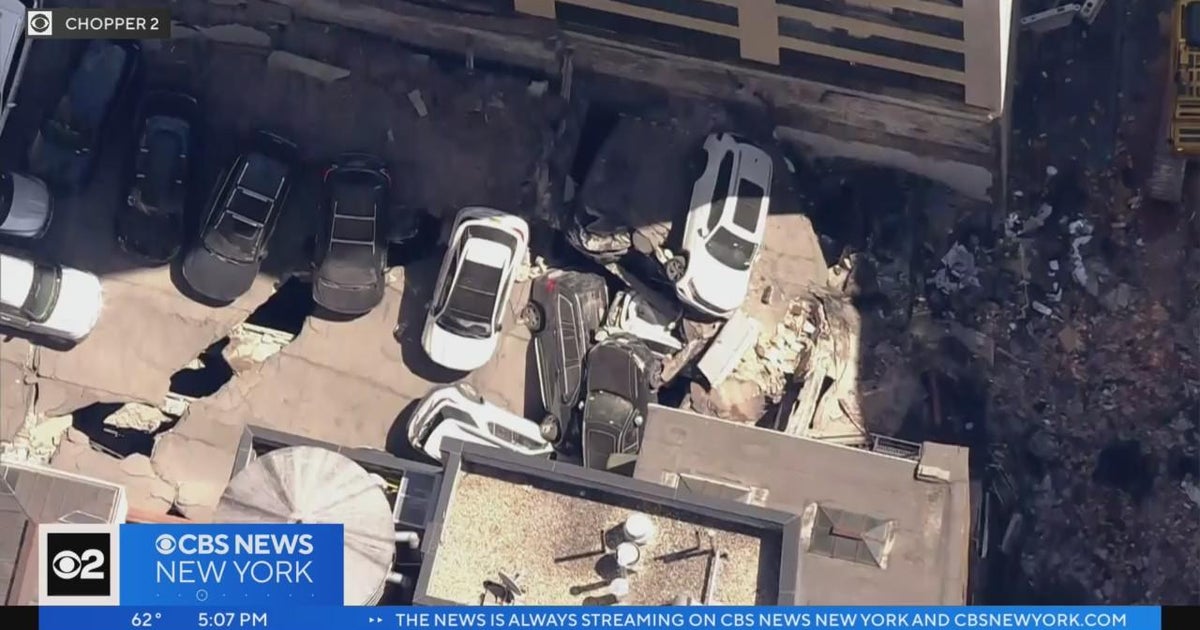 Demolition work underway after deadly parking garage collapse in NYC ...