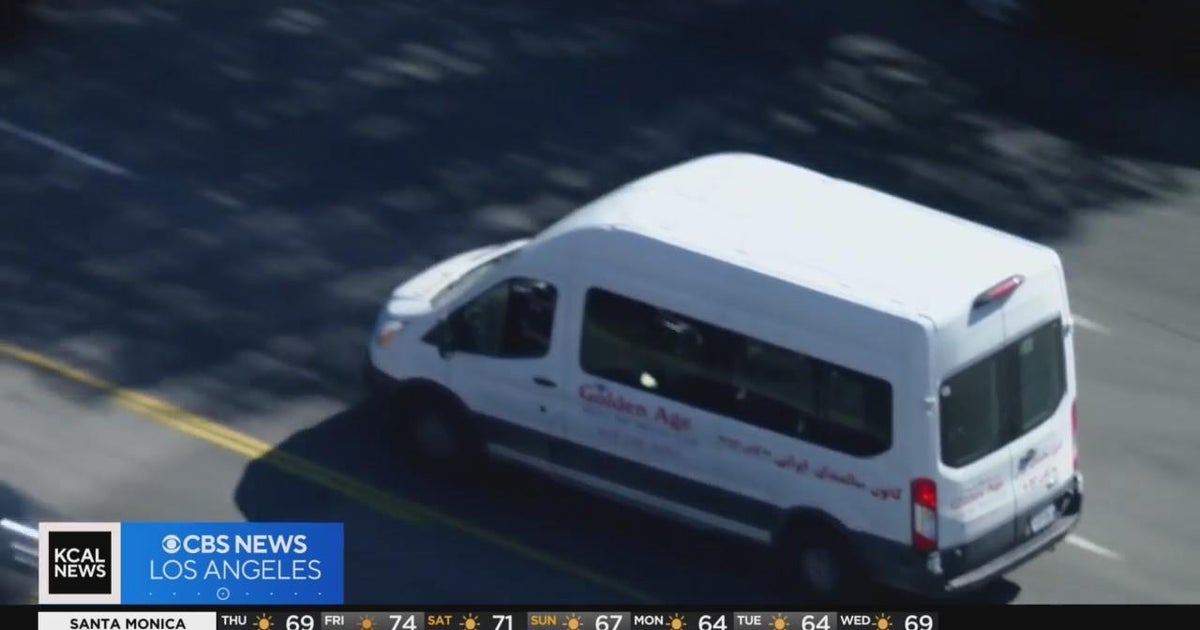 Woman arrested for driving off in stolen van with 93-year-old man ...