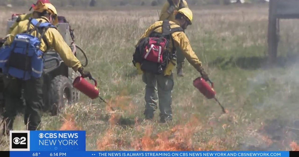 CBS2 follows crews conducting a prescribed burn in Ulster County - CBS ...