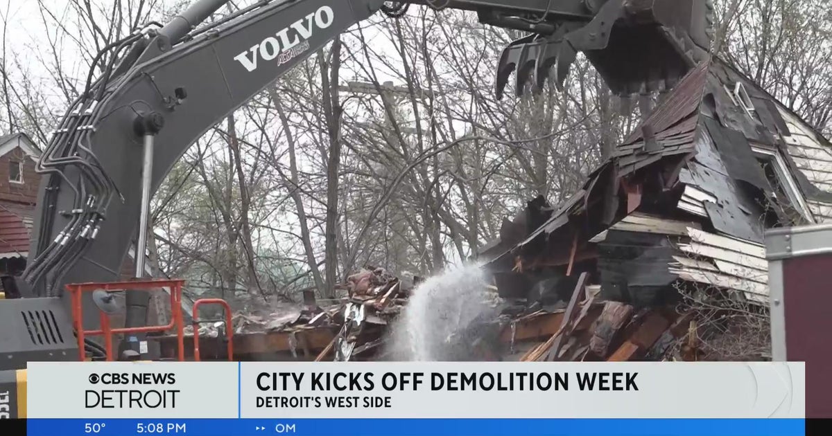 First-ever "Detroit Demolition Week" planned to educate the public on ...