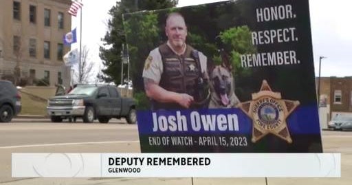 Thousands expected at Deputy Josh Owen’s funeral Saturday - CBS Minnesota