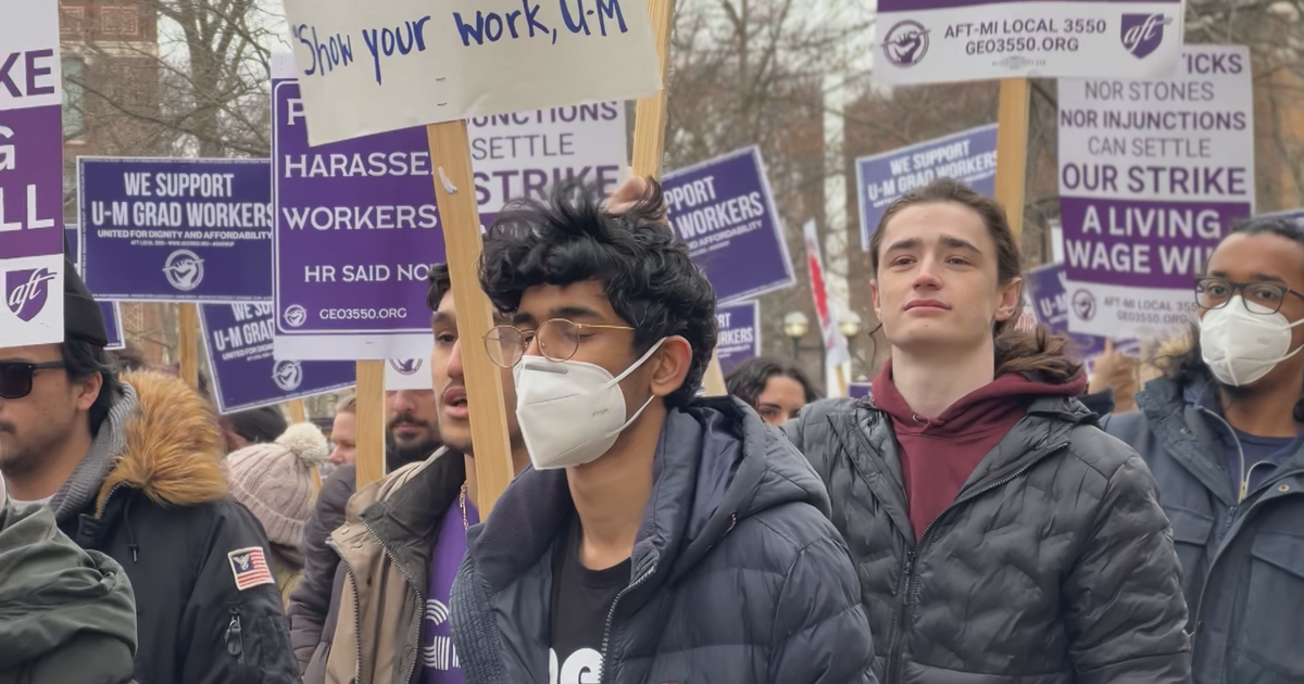 Grad union protestors accused of harassing U of M President Santa Ono ...