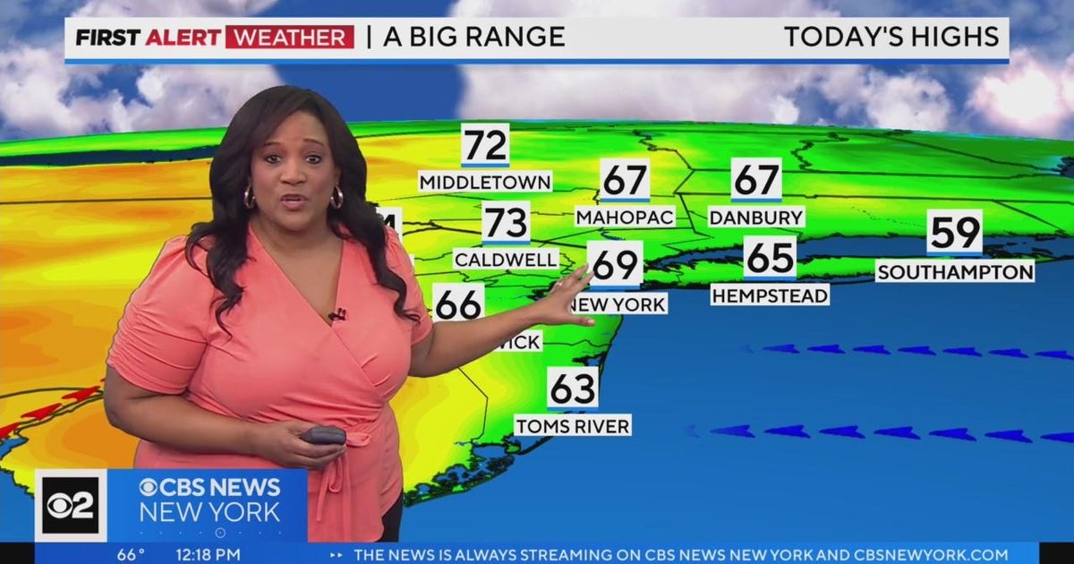 First Alert Weather: CBS2's Friday afternoon update - 4/21/23 - CBS New ...