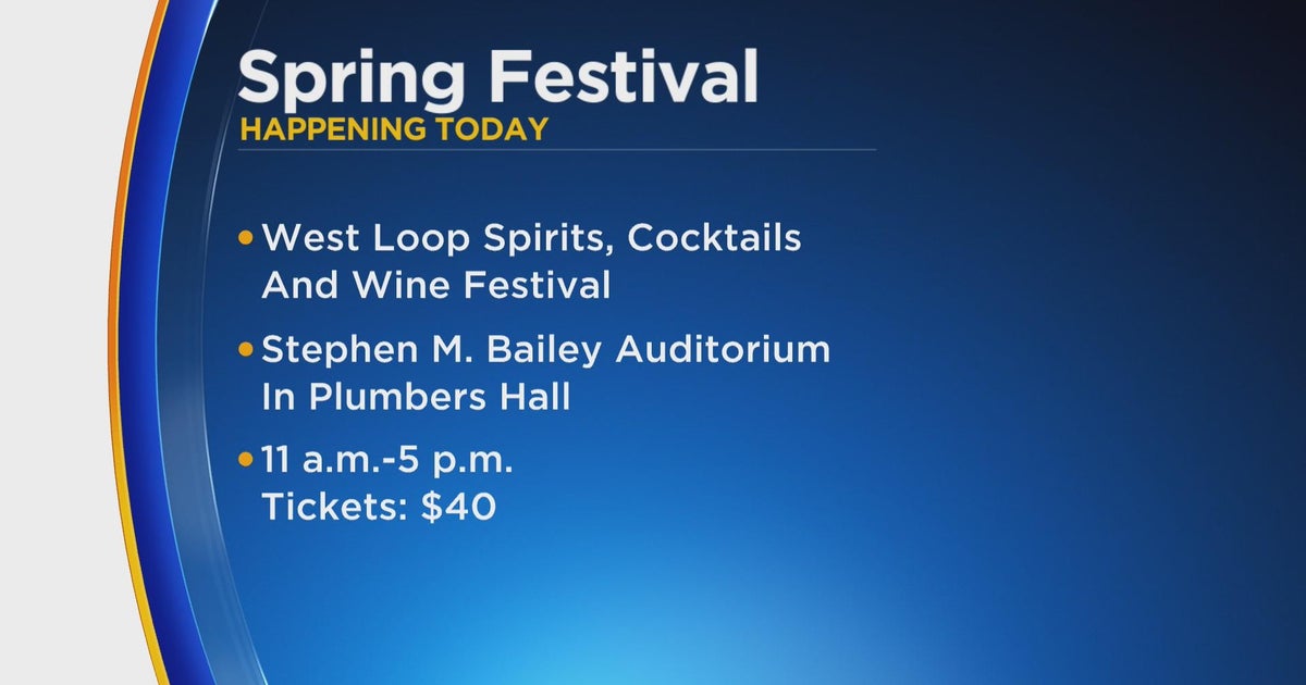 West Loop Spirits, Cocktails, and Wine Festival happening Sunday - CBS ...