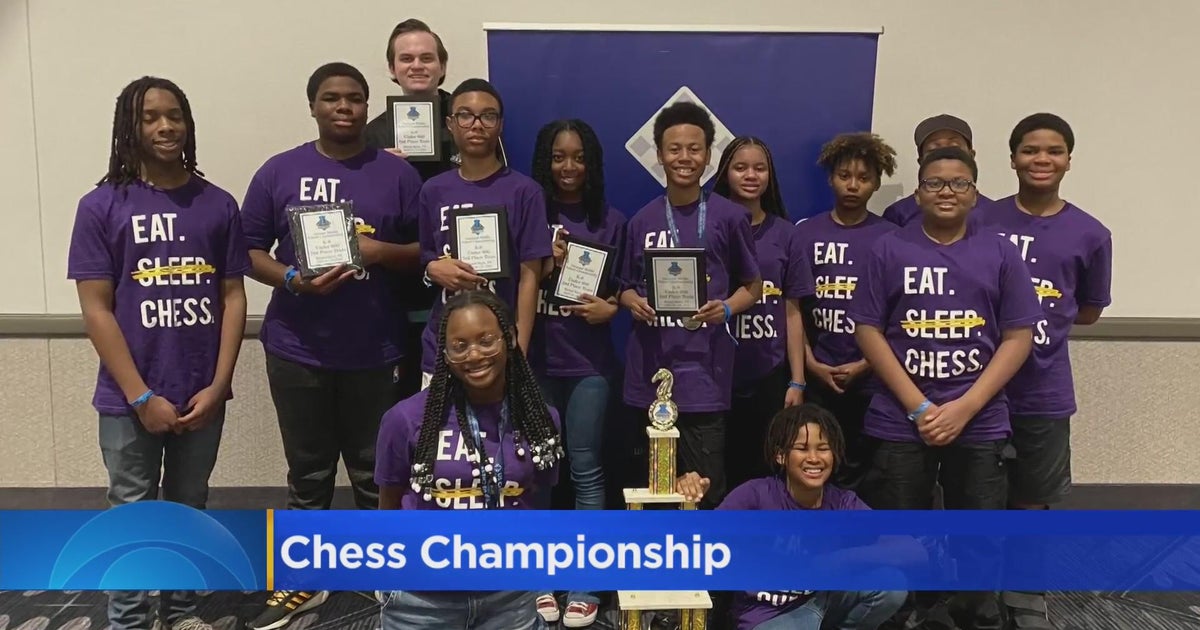 Detroit middle school chess team takes 2nd in national tournament - CBS ...