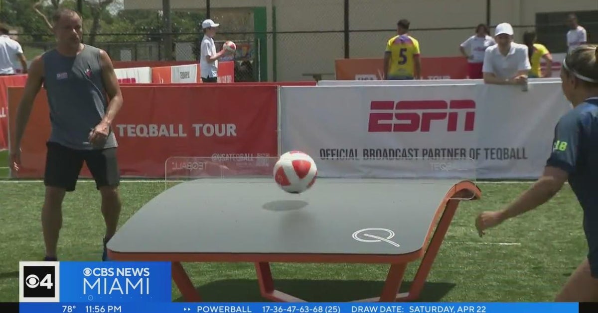 Teqball Tour comes to Miami - CBS Miami