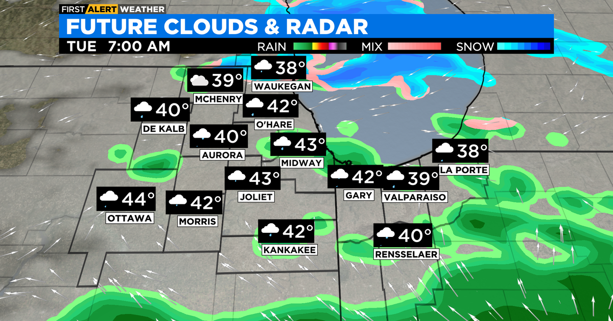 Chicago First Alert Weather: Chance of showers - CBS Chicago