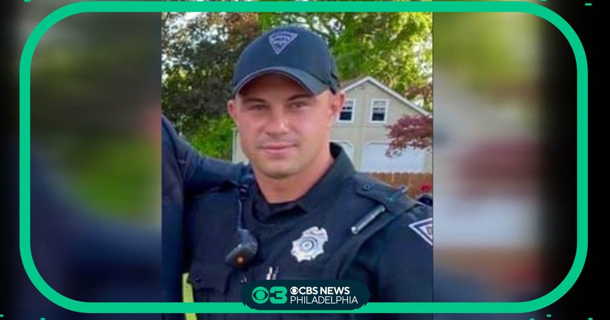 Deptford community comes together for injured officer - CBS Philadelphia
