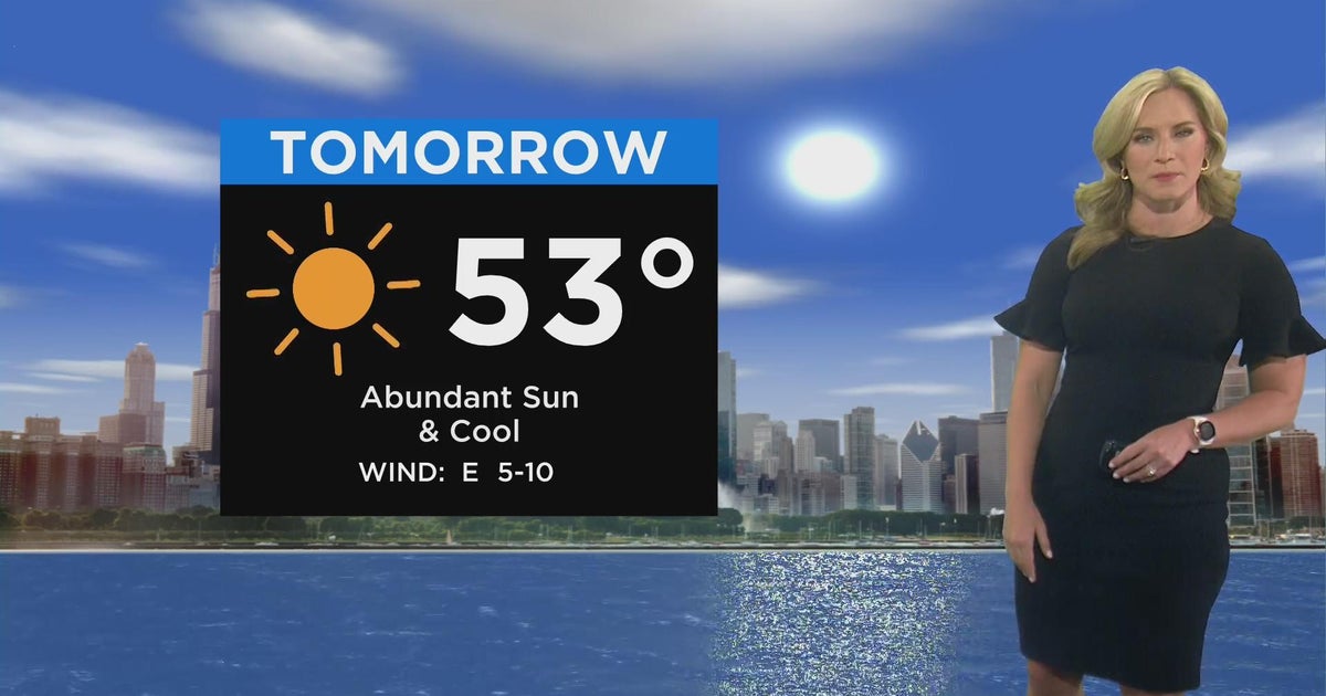 Chicago First Alert Weather: Morning showers, cooler day ahead - CBS ...
