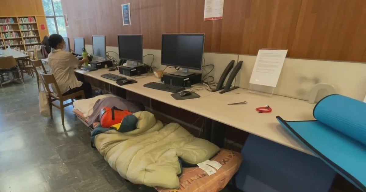Sit-in of UC Berkeley Anthropology library continues - CBS San Francisco