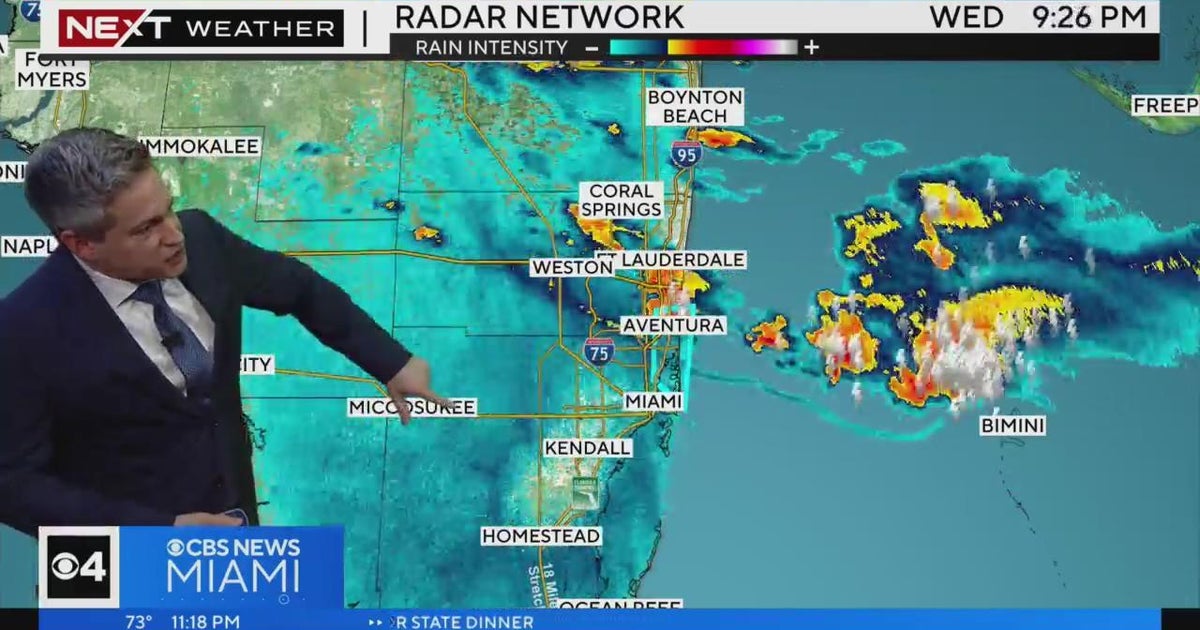 NEXT Weather forecast for Wednesday 4/26/23 11PM - CBS Miami