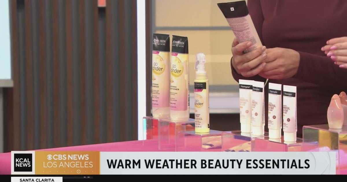 The Go-To Girlfriend: Warm weather beauty essentials - CBS Los Angeles