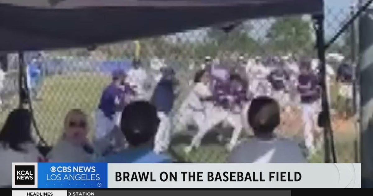 Wild video shows brawl between high school baseball teams in Norwalk ...