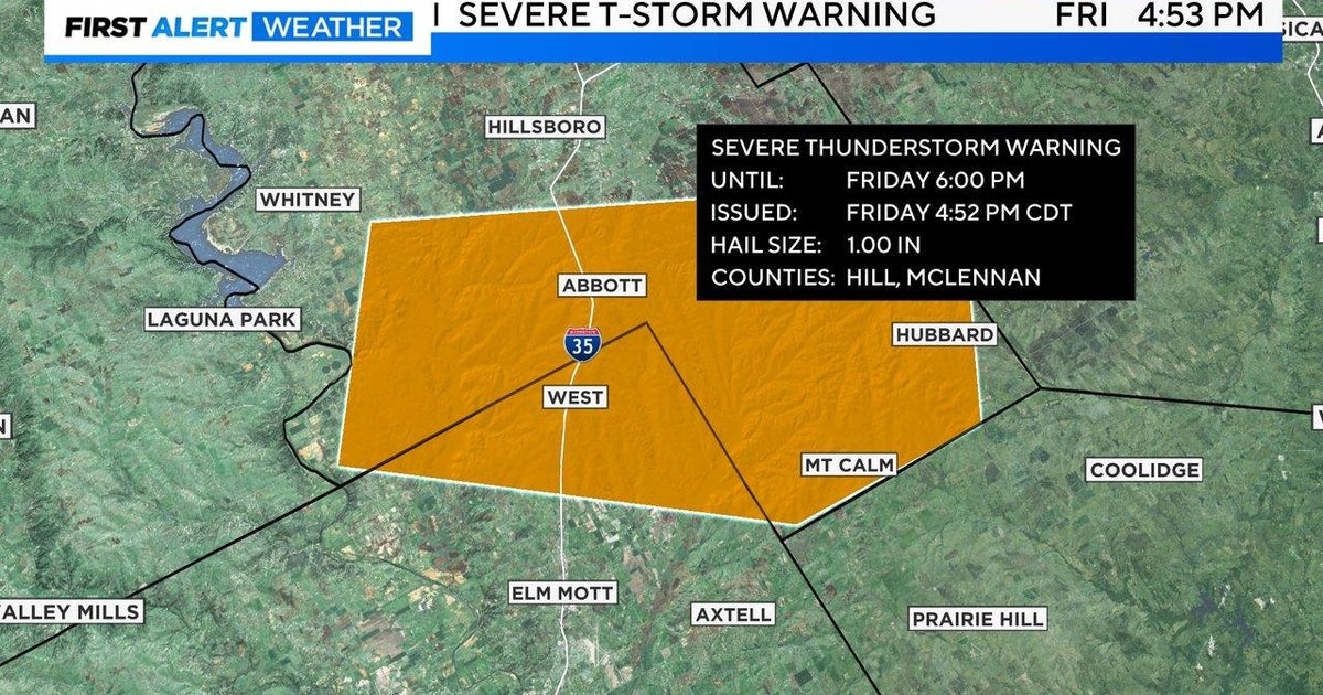 First Alert Weather: Severe storms passing through North Texas