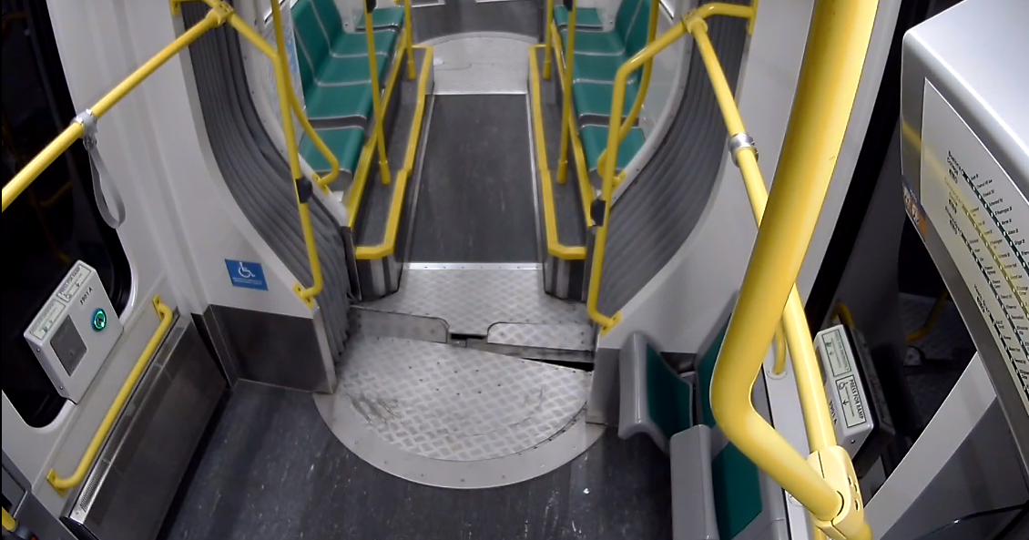 Green Line car floor buckles and begins to break apart, new video shows ...