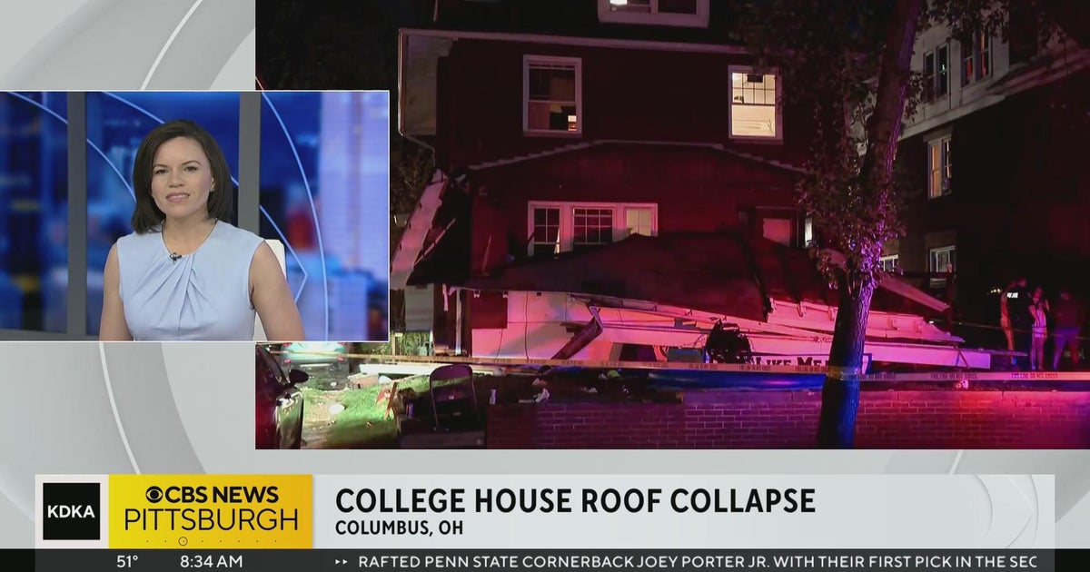 Roof collapses at home near Ohio State campus - CBS Pittsburgh