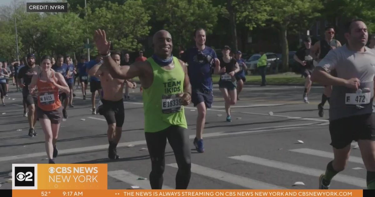 New York Road Runners making strides for mental health - CBS New York