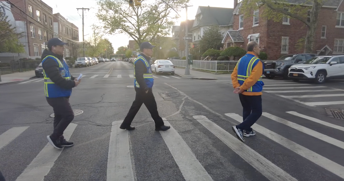 Asian Community Watch serves as watchful eye in Brooklyn - CBS New York