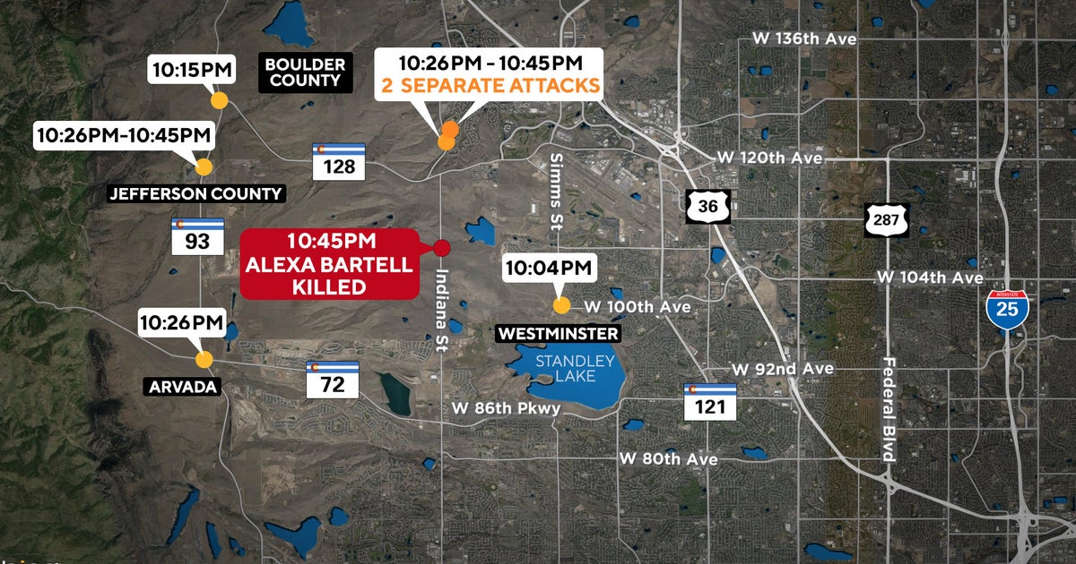 Timeline: A look at the Colorado rock throwing attacks - CBS Colorado