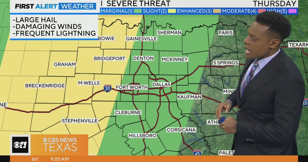 After beautiful few days in North Texas, severe weather threat returns ... After beautiful few days in North Texas, severe weather threat returns ...