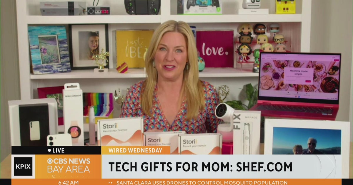 Wired Wednesday: Best new gifts for Mother's Day - CBS San Francisco