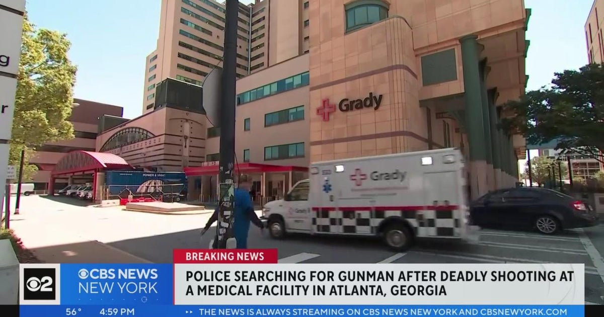 Police searching for gunman after deadly shooting in Atlanta - CBS New York