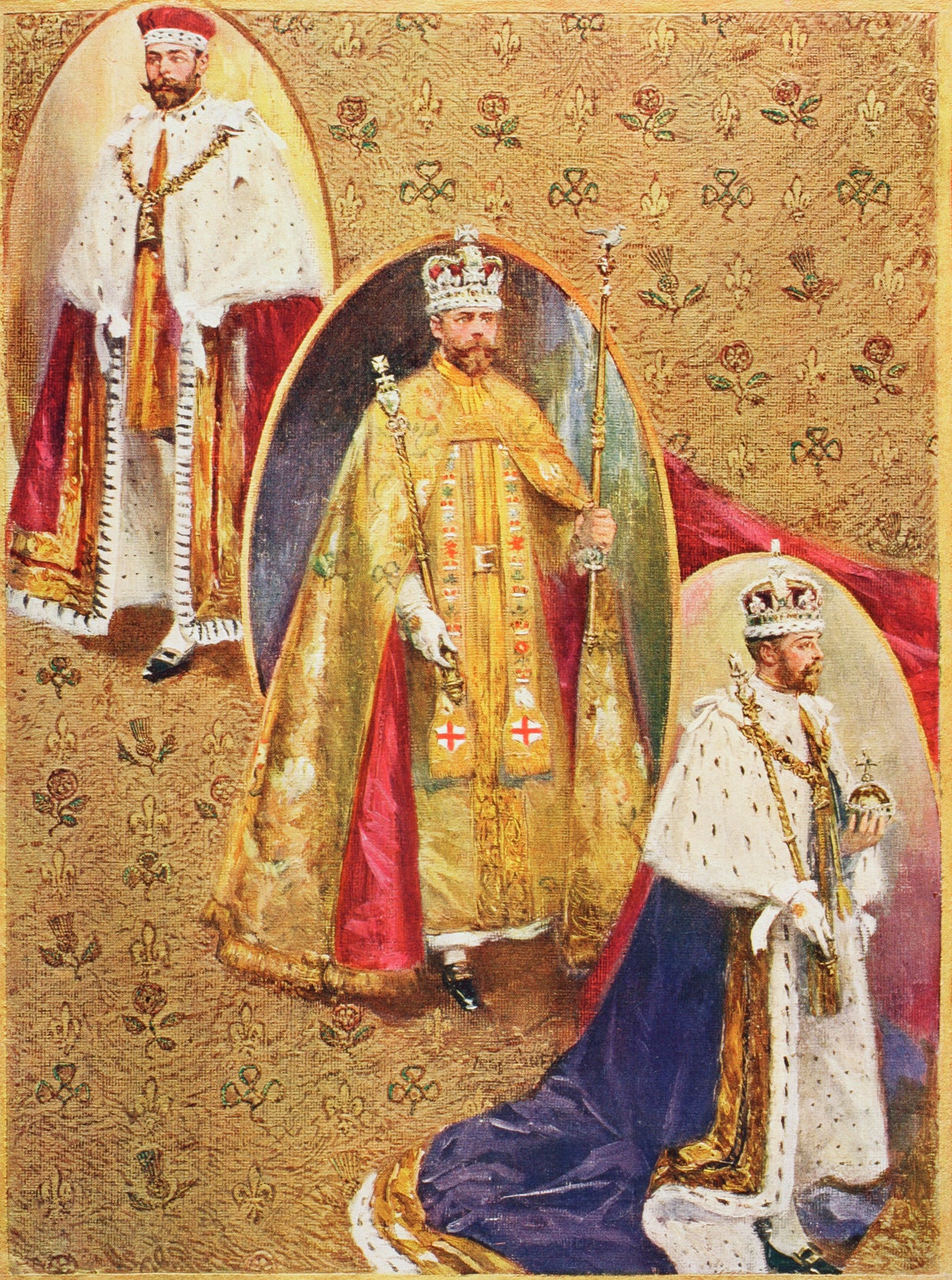 King Charles to re-use robes from his grandfather's coronation - CBS News