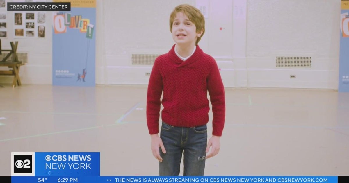 Westfield boy stars in "Oliver!" at New York City Center - CBS New York