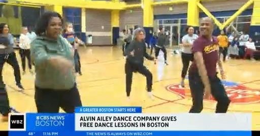 Alvin Ailey dancers give free lessons to community before Boston shows ...