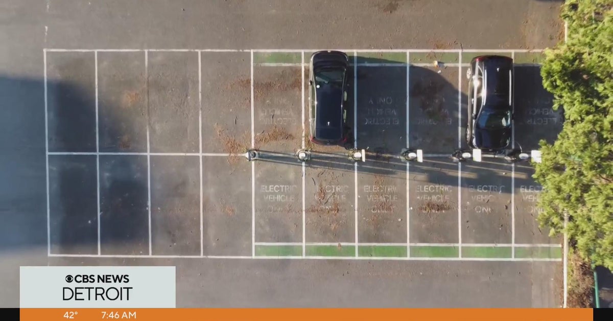 Detroit leading the charge with EV infrastructure - CBS Detroit