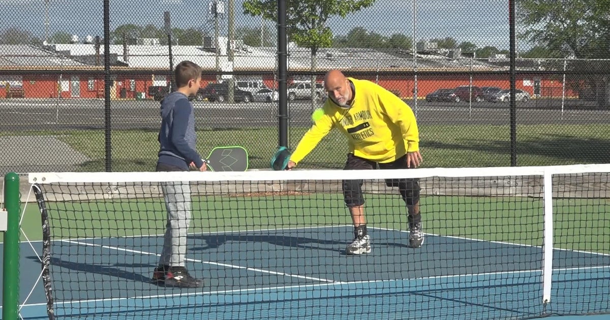 Grandfather and 10-year-old form unlikely pickleball team - CBS ...