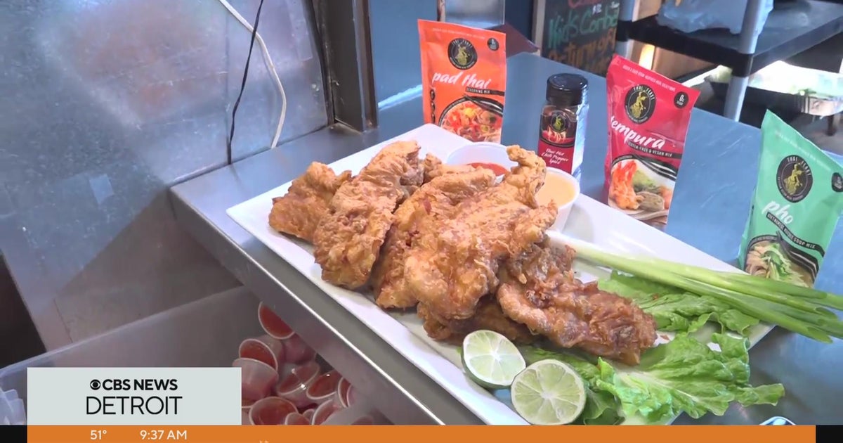 Inside the kitchen at Bangkok 96 Street Food - CBS Detroit