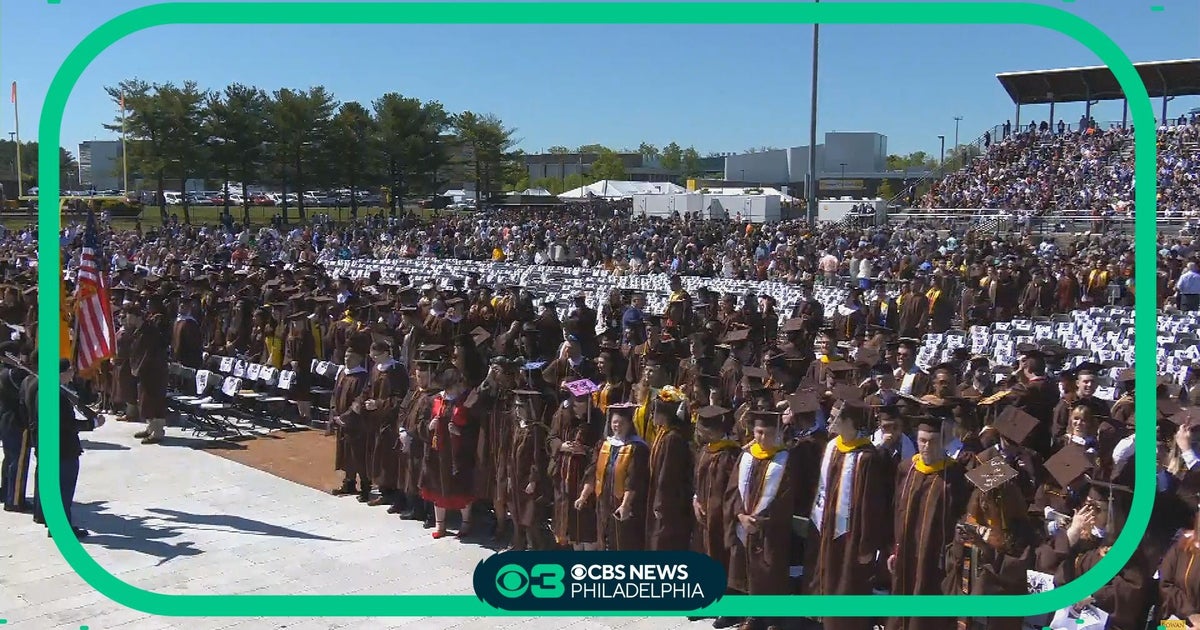 Rowan University held commencement ceremony for class of 2023 - CBS ...