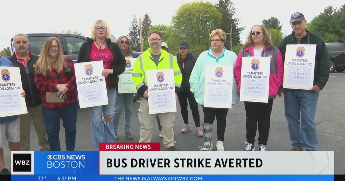 School bus strike averted in three Metro-West districts - CBS Boston