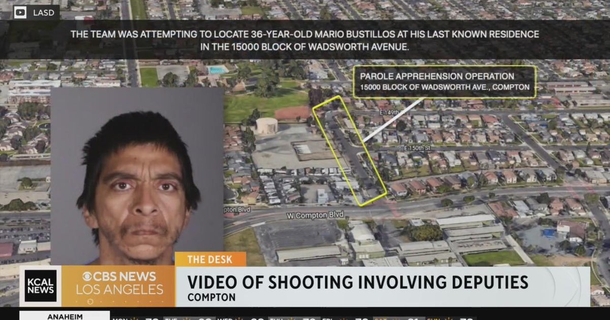 Compton deputy-involved shooting video released of January incident - CBS Los Angeles