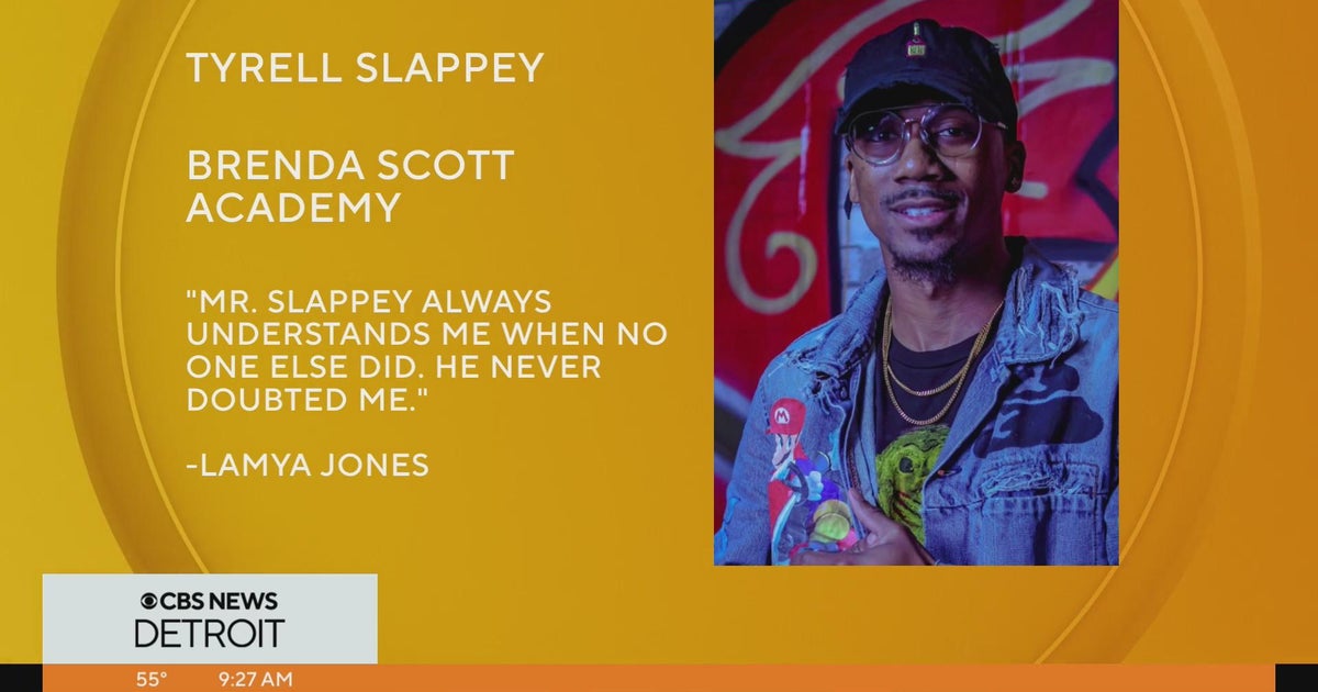 Teacher Appreciation Week: Tyrell Slappey of Brenda Scott Academy - CBS ...