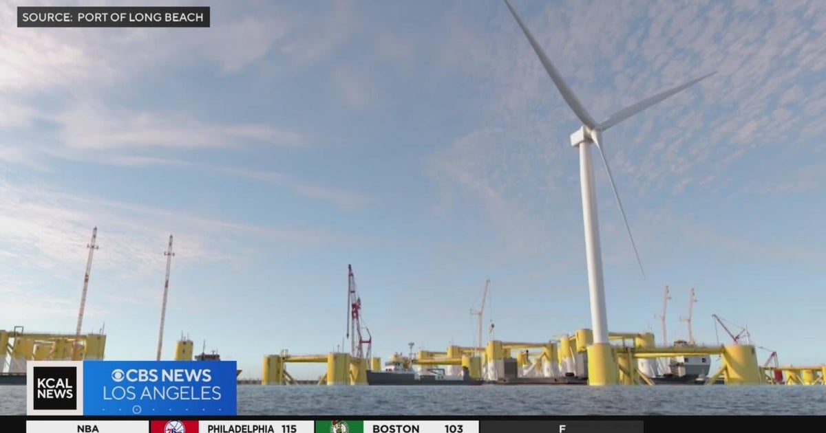 Port of Long Beach unveils plan to build 400 acre floating wind turbine ...
