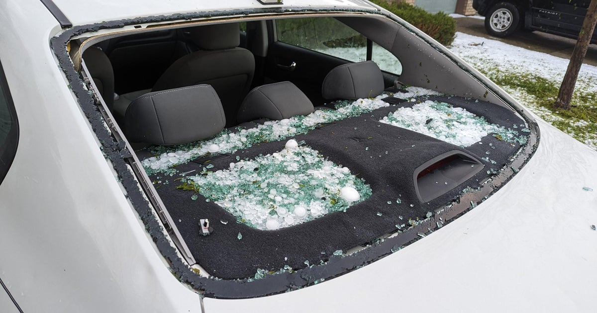 Overnight hail storm hits parts of Colorado's Front Range, causes damage